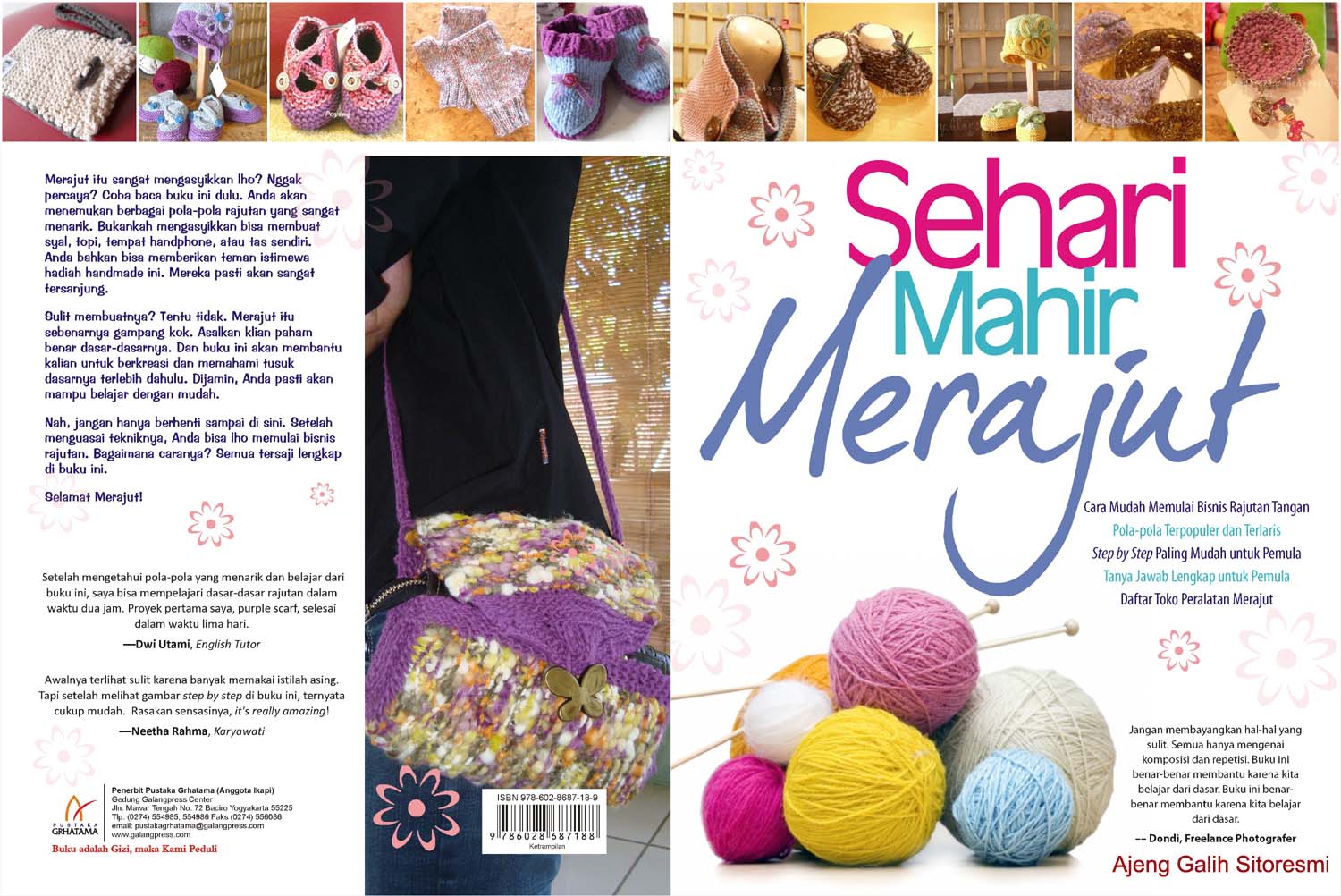 Poyenghobby Blog: Sehari Mahir Merajut, perfect book for beginner in ...