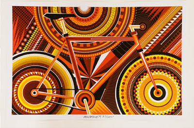 FIXED GEAR GIRL TAIWAN: 004 momentum- fixie art