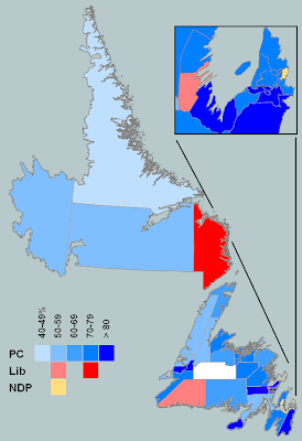 The Sir Robert Bond Papers: The political map of Newfoundland and Labrador
