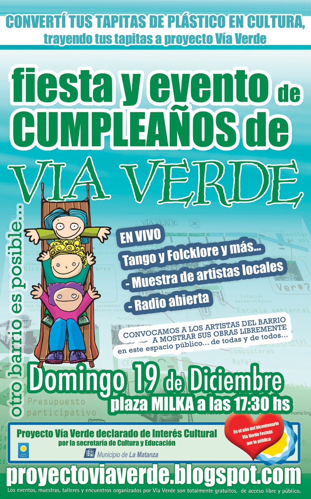 Proyecto Vía Verde - Blog Oficial: Un año de Vía Verde -Evento-muestra ...