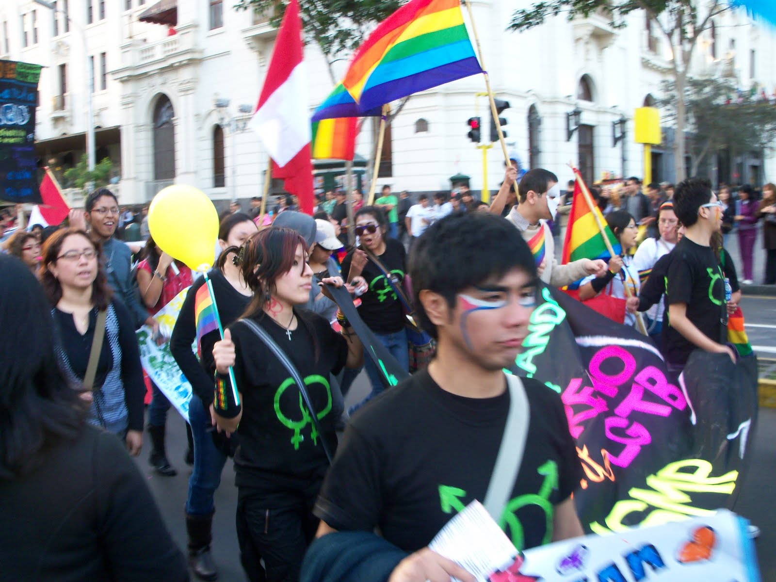 LimaGay.net: Novena Marcha del Orgullo LGBT en Lima