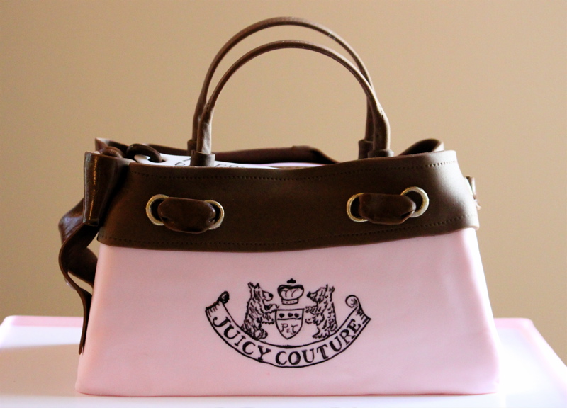 Juicy Couture Purse Cake