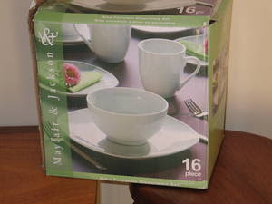 WANTED: Mayfair & Jackson "Miko" Dinnerware Set!