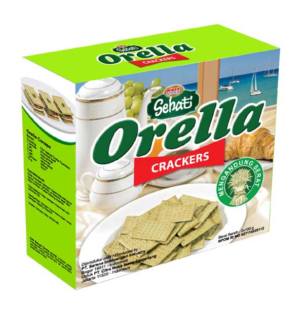 DAFTAR PRODUK - CNI: CNI SEHATI ORELLA CRACKERS, Lebih dari Sekadar Cemilan