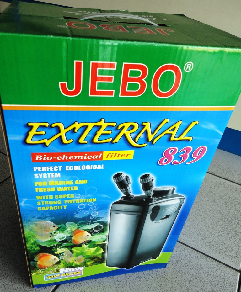 Aquatech: O Hardware do Aquário: Review do Canister Jebo 839