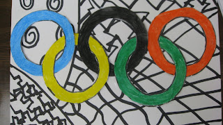 ART with Mrs. Smith: Designer Olympic Rings