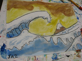 ART with Mrs. Smith: The Great Wave