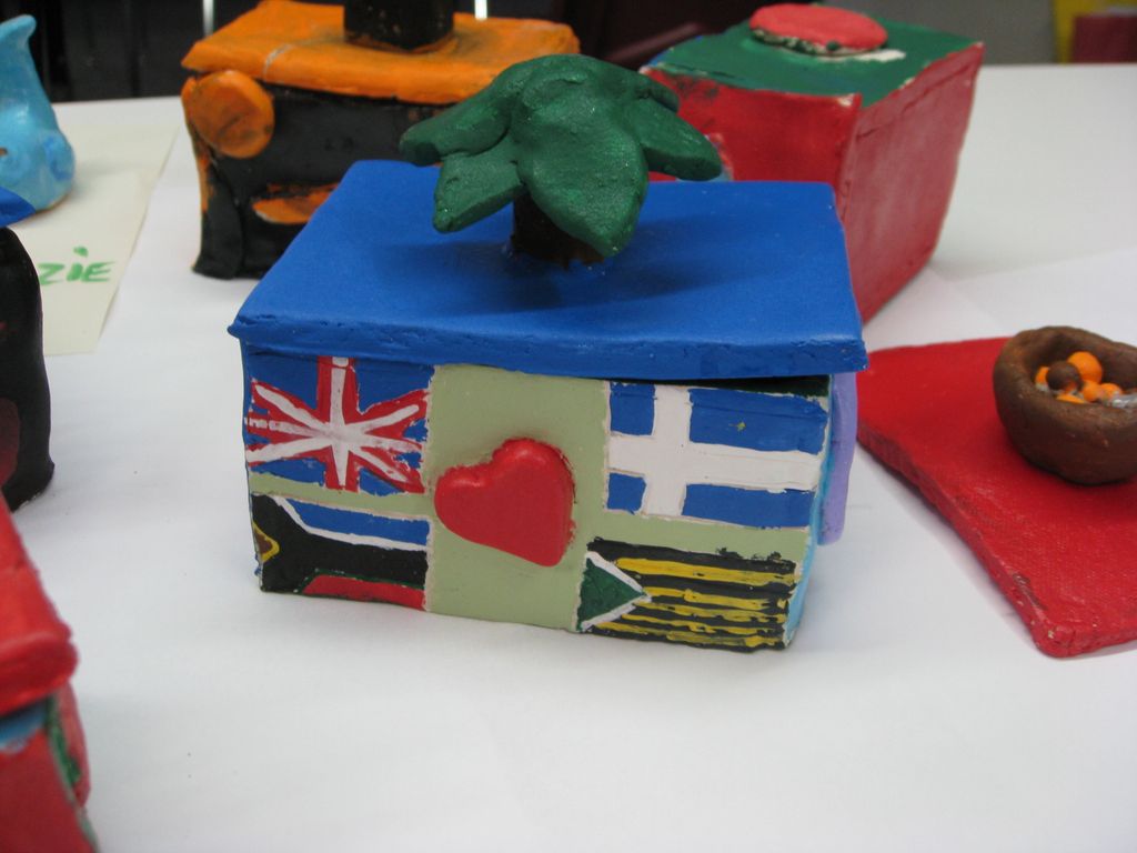 ART with Mrs. Smith: "ME" clay boxes