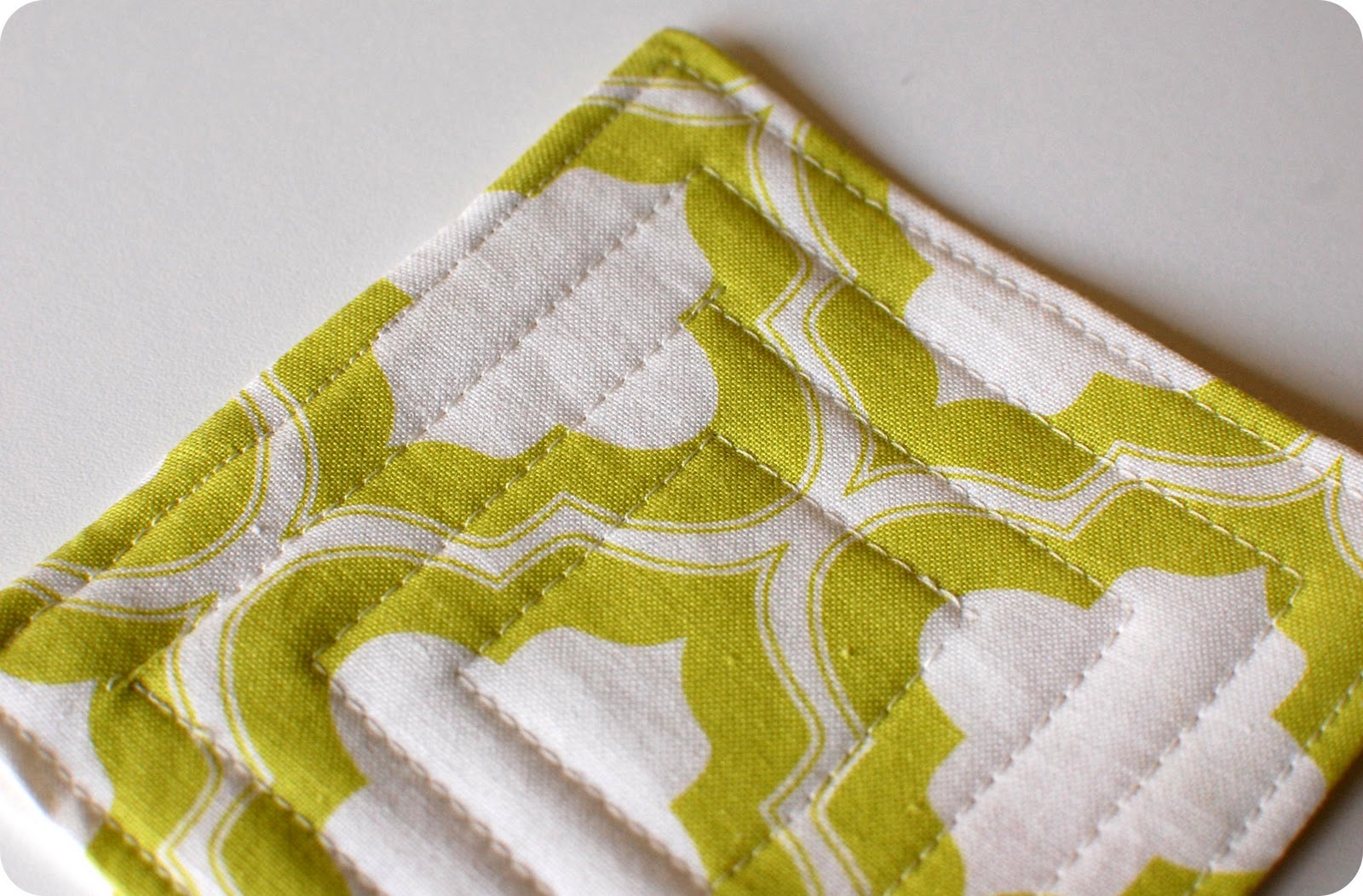 33 Shades of Green: Handmade Holidays. . .Quilted Coasters