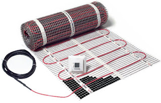 Sparks Picture Blog: pictures of the Devimat heating mats, underfloor ...