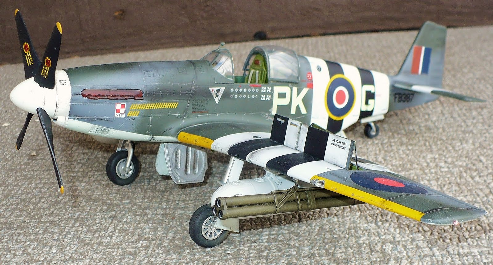 The Great Canadian Model Builders Web Page!: R.A.F. Mustang III