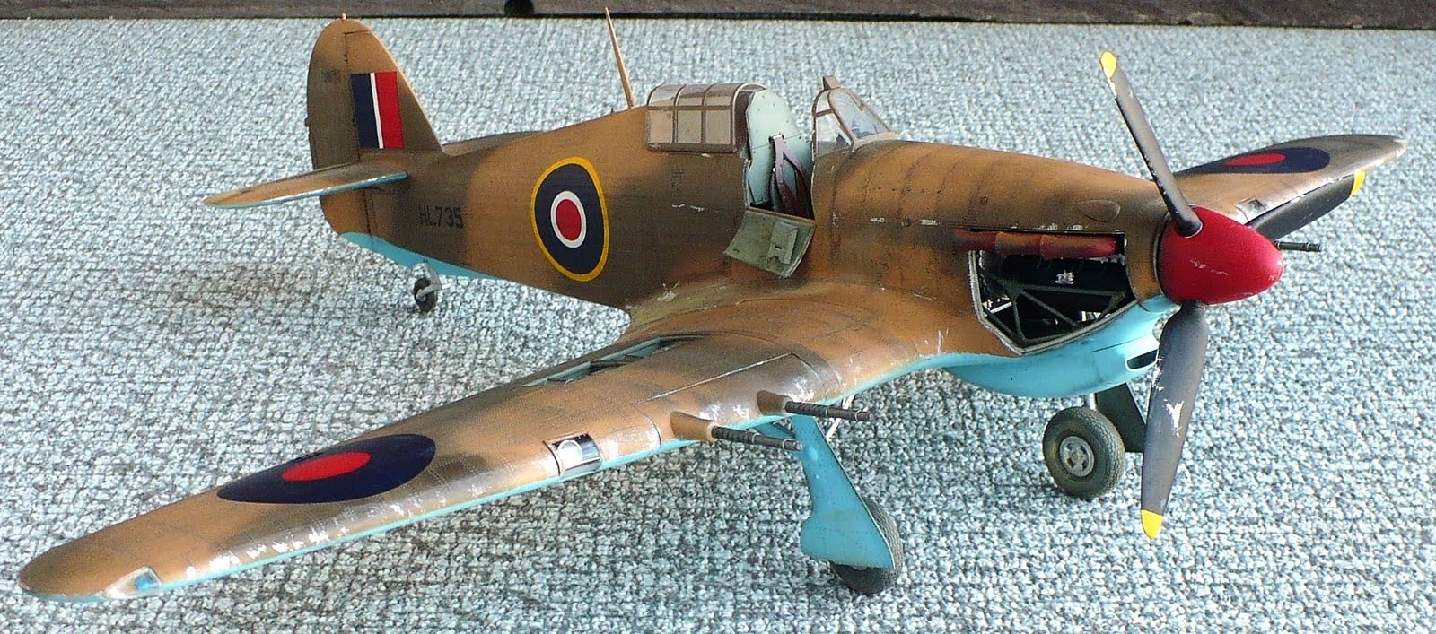 The Great Canadian Model Builders Web Page!: Hurricane MK II C Trop