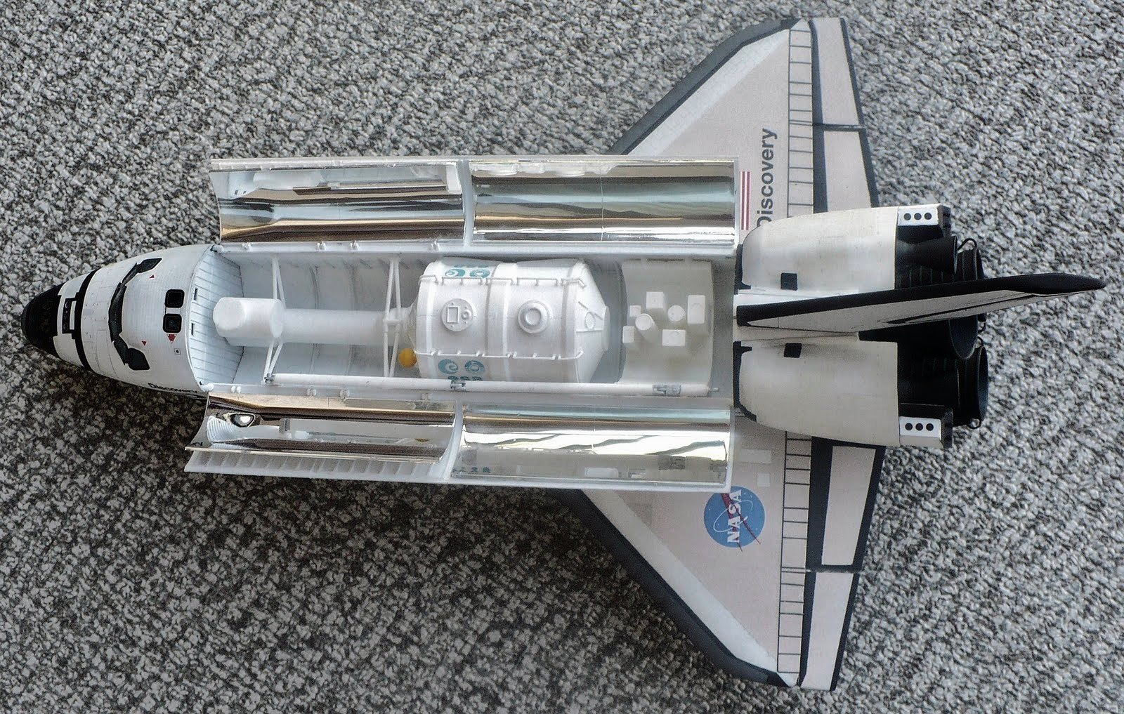 Nasa Discovery Space Shuttle Blueprints