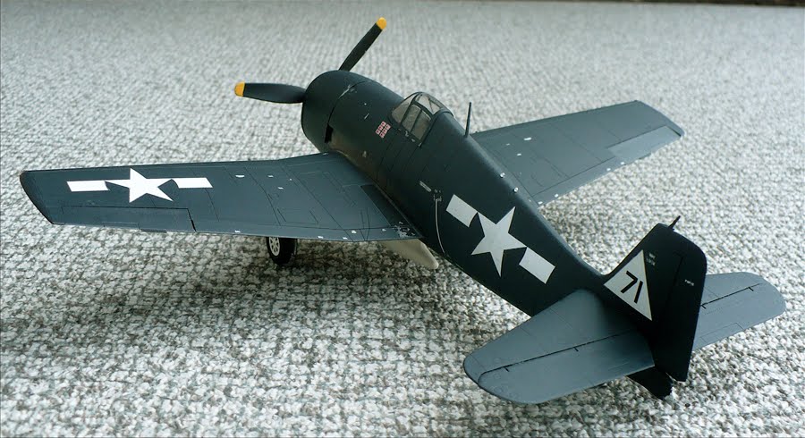 The Great Canadian Model Builders Web Page!: F6F 5 Hellcat