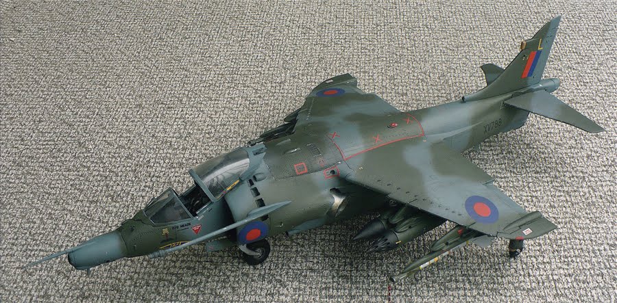 The Great Canadian Model Builders Web Page!: Harrier Repost