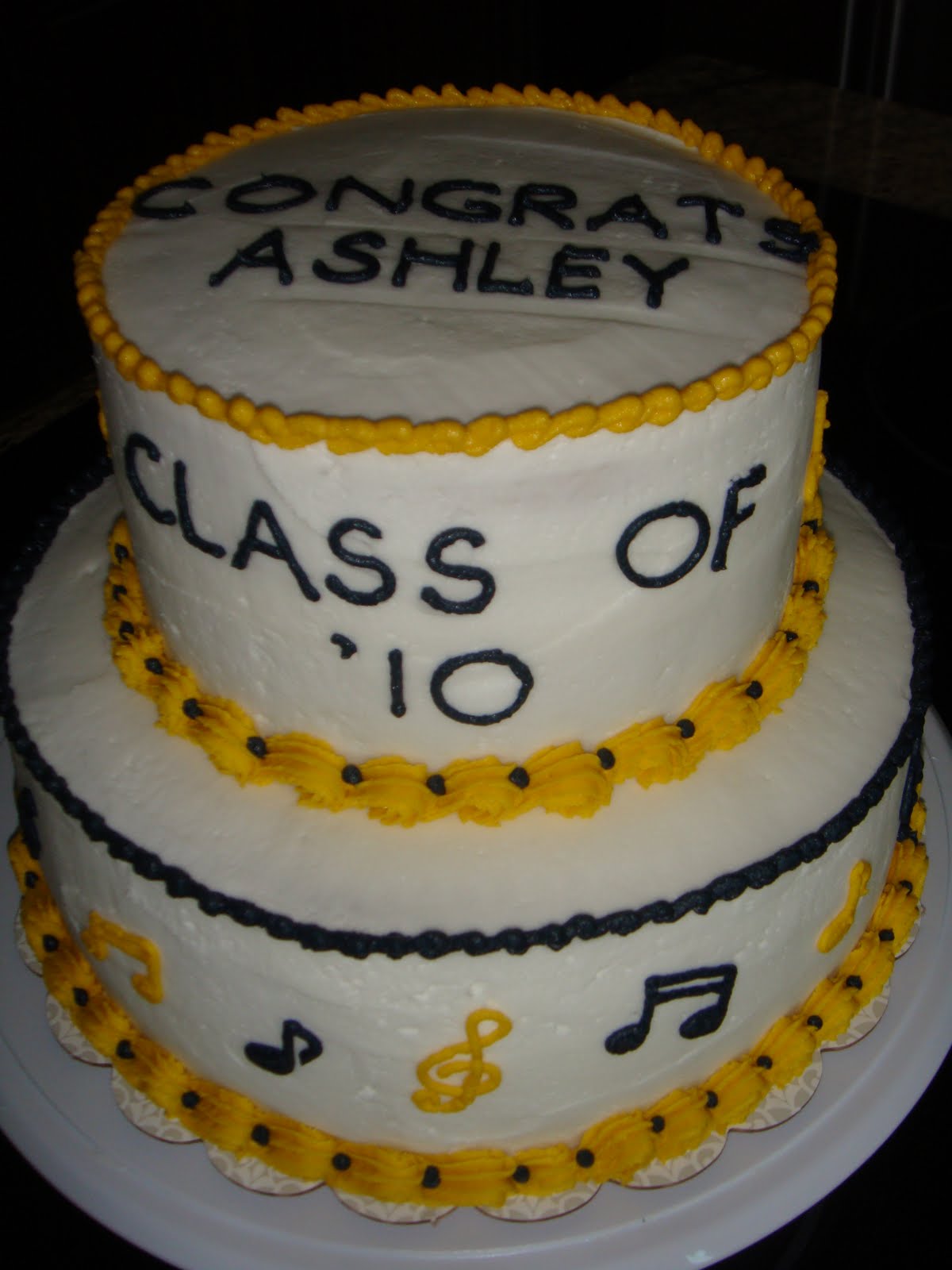 Vicki's Sweet Treats: Ashley's Graduation Cake