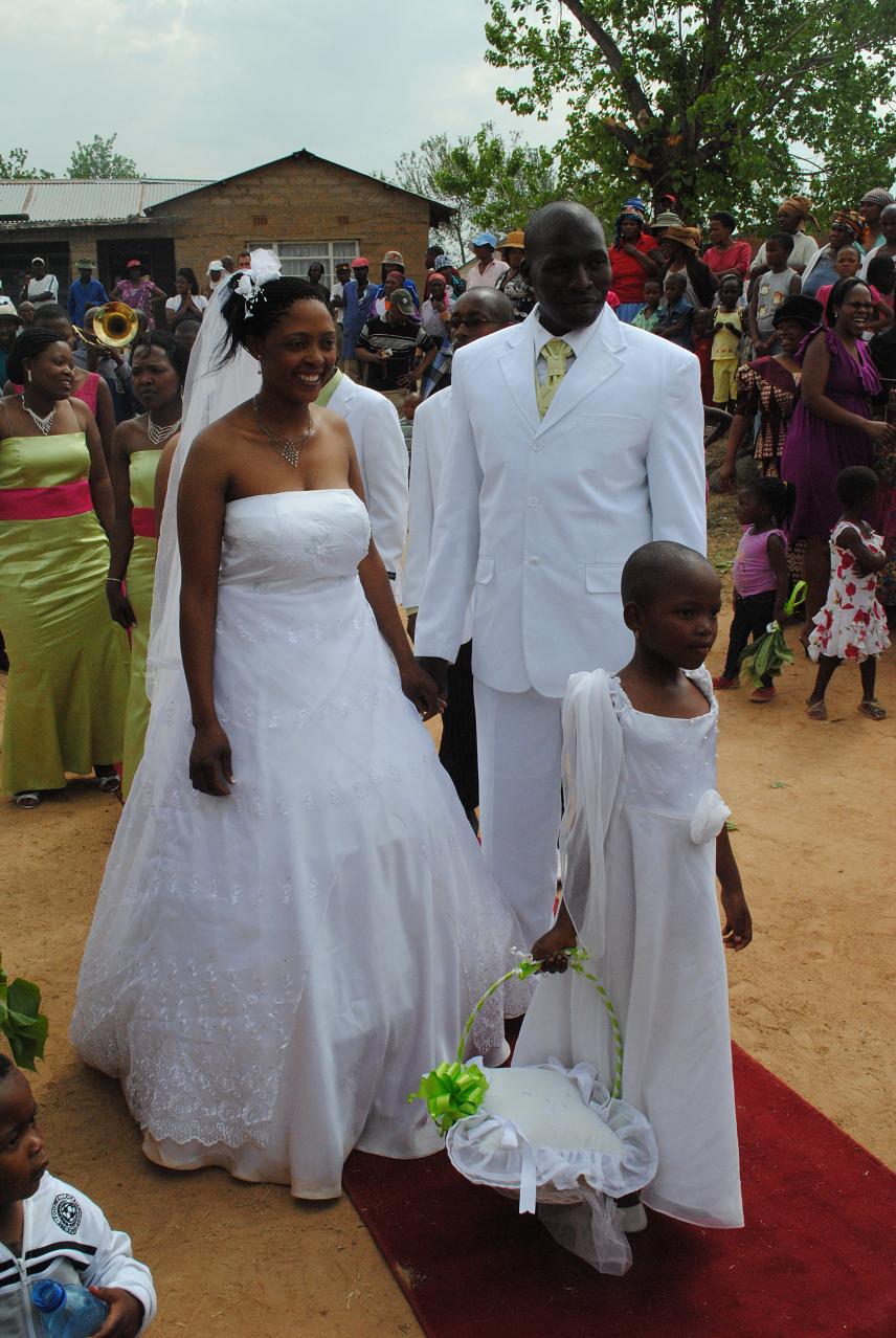 Basotho Traditional Wedding Dress