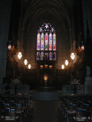 Methodist "Cathedrals": Duke University Chapel, Durham, NC