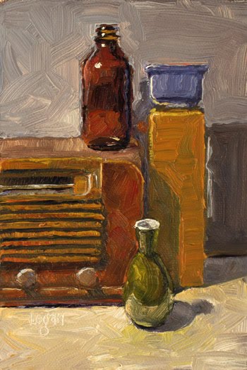 Raymond Logan's Latest Work: Still Life Landscape #9
