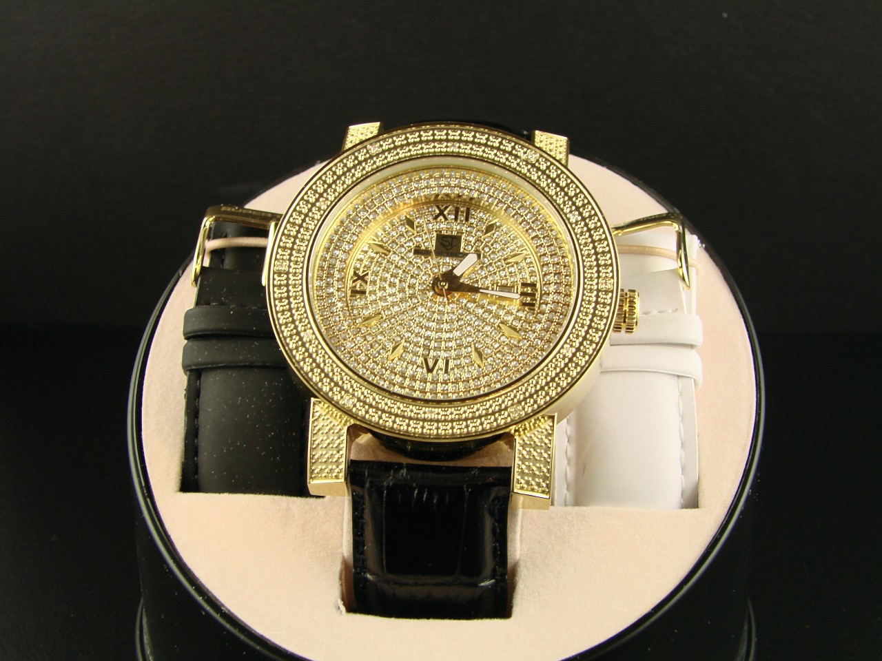 new_york_jewels: MENS JOJO/JOJINO/SUPER TECHNO FULL SHINE DIAMOND WATCH