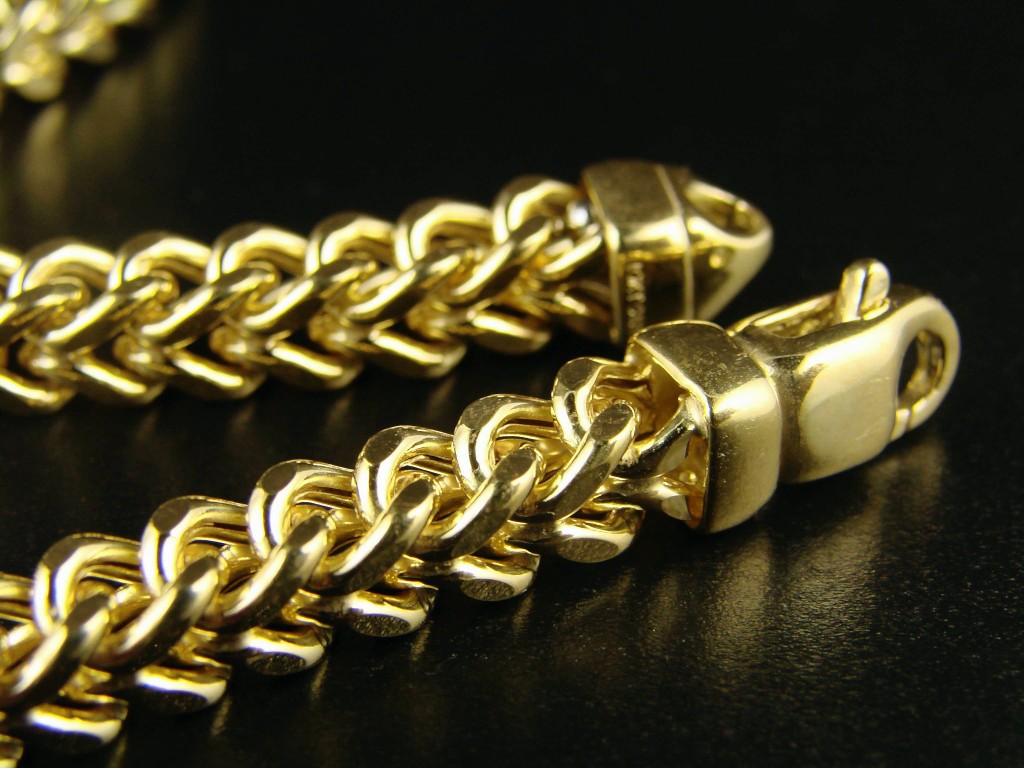 new_york_jewels: 10K 6.5MM XL YELLOW GOLD 40 INCH FRANCO/BOX CUBAN CHAIN