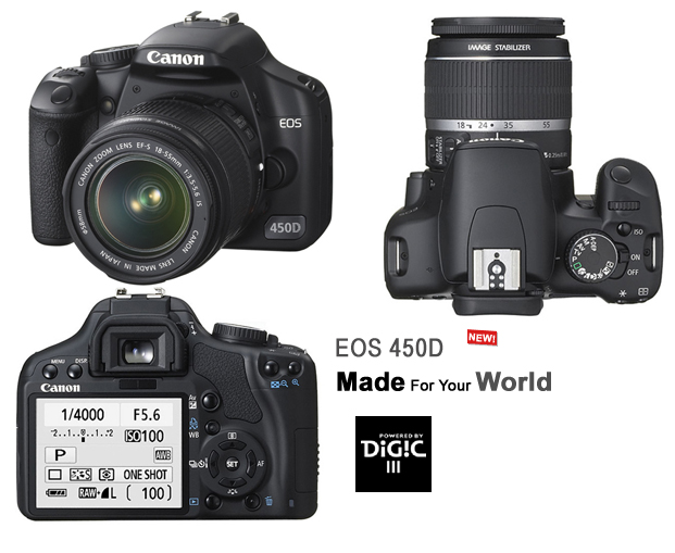 Canon EOS 450D dengan Lensa IS 18-55mm - Zen Photography