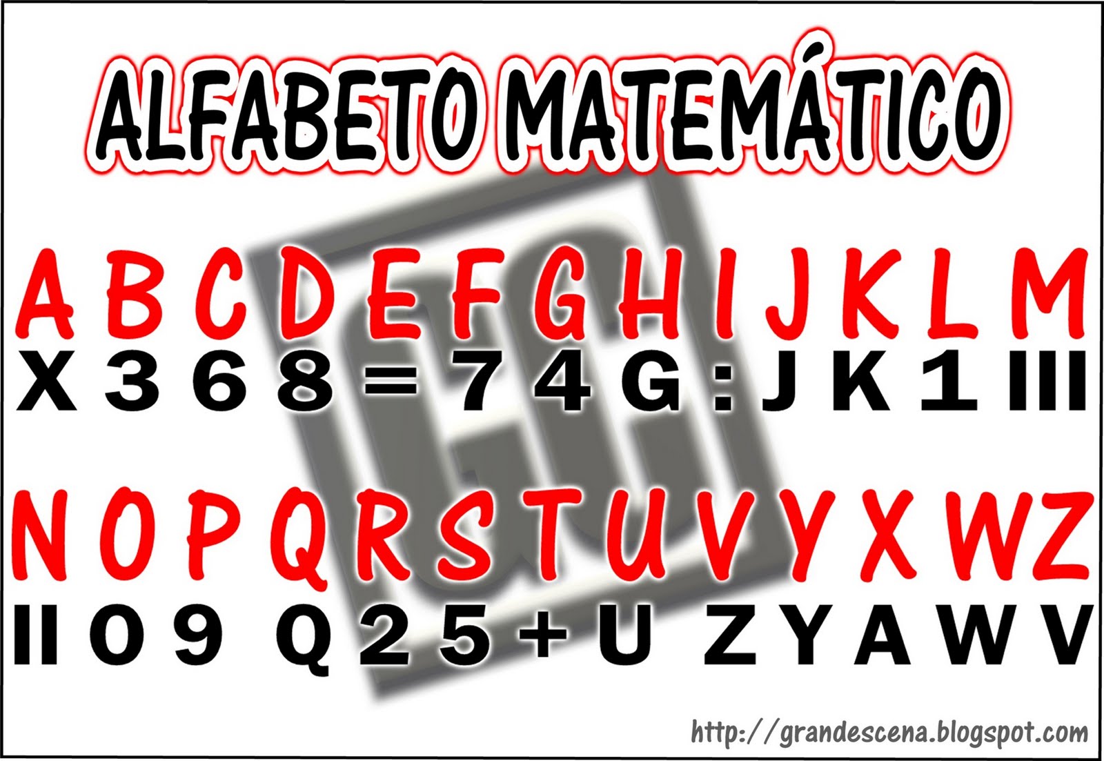 Alfabeto Matematico - Estudiar