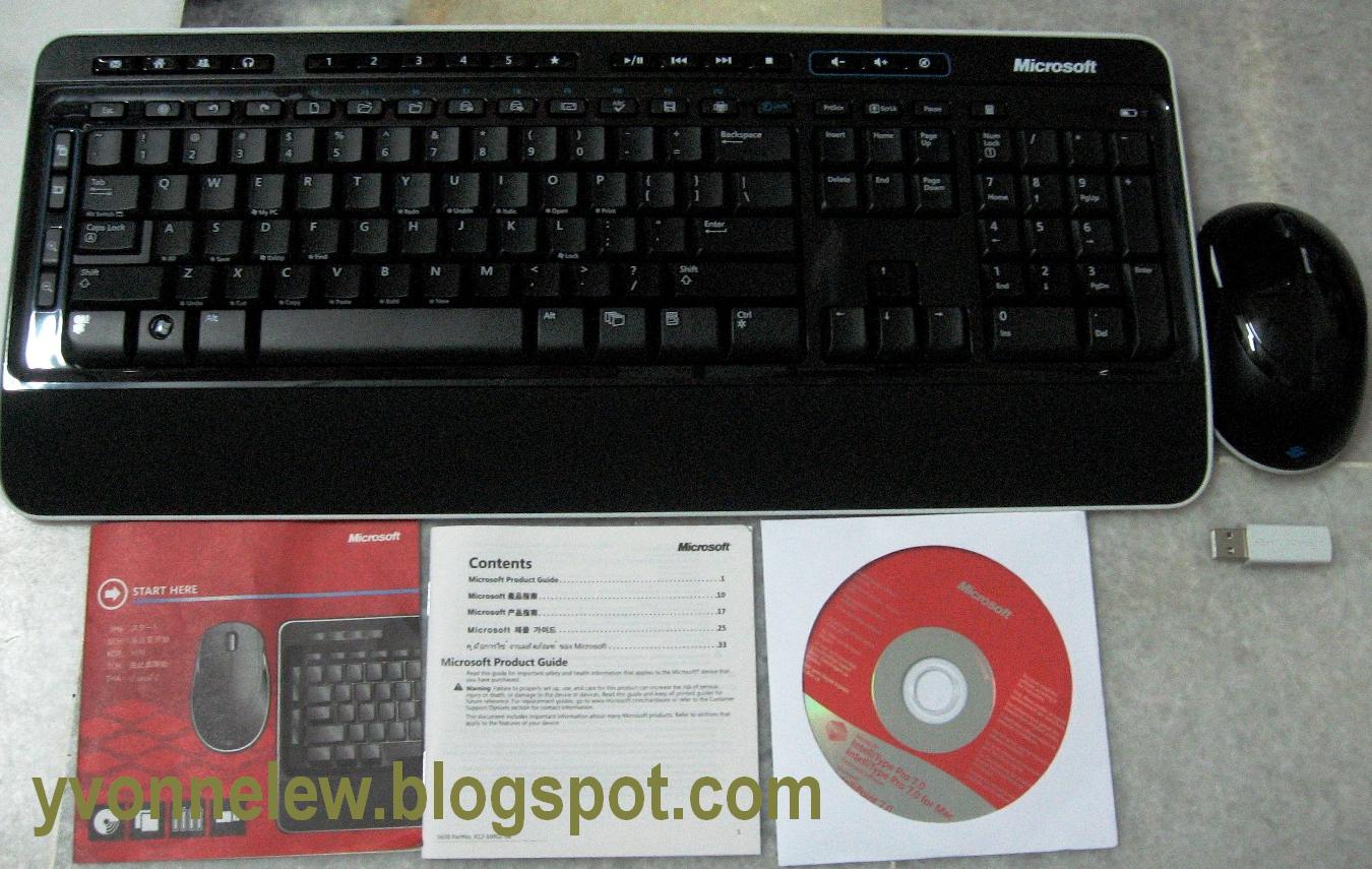 Life as i see it: Microsoft Wireless Desktop 3000 Unboxing