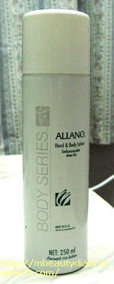 My Beauty Diary: ALLANO Hand & Body Lotion Review