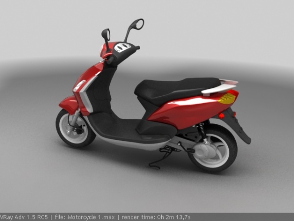 scooter`s models: piaggio zip 3D models tuning