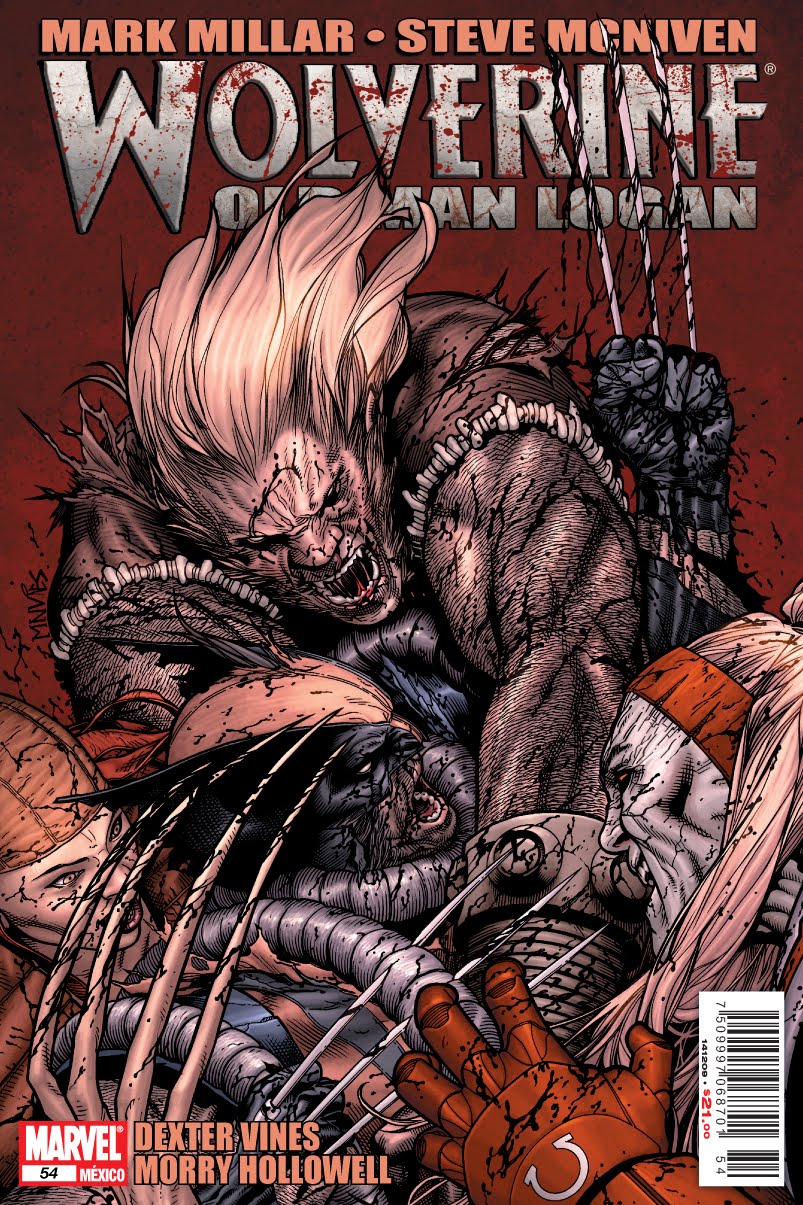 X-MEN... MARVEL Y MAS: WOLVERINE #54 (OLD MAN LOGAN PARTE 5)
