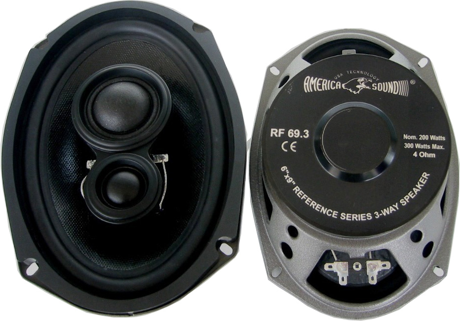 Zack Audio: Speaker america sound RF 69.3 6X9 3 WAY