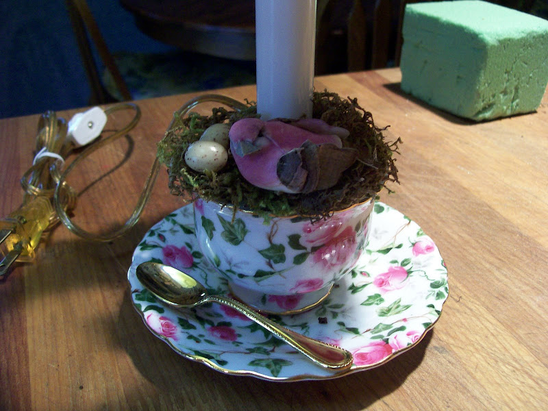 Happy To Be: ~Tea Cup Lite How To~