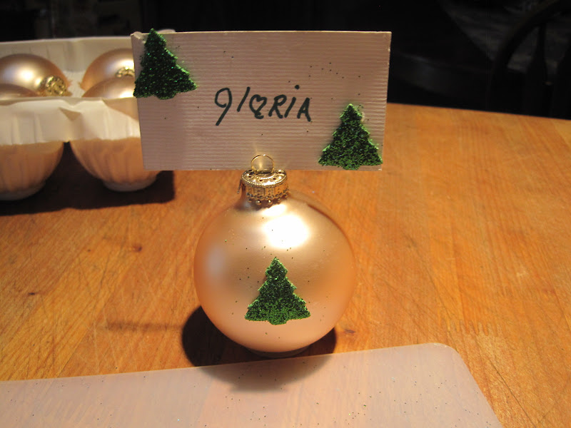 Happy To Be: ~Name Card Holders and Place Mats~