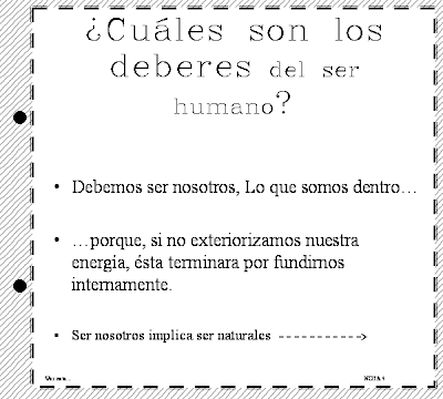 desarrollo en equilibrio conciente: ¿cuales son los deberes del ser ...