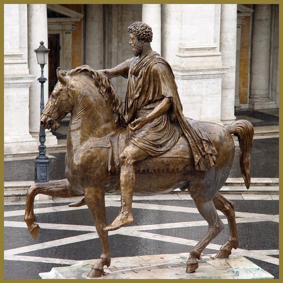 DOMVS PVCELAE: Visita virtual: ESTATUA ECUESTRE DE MARCO AURELIO ...
