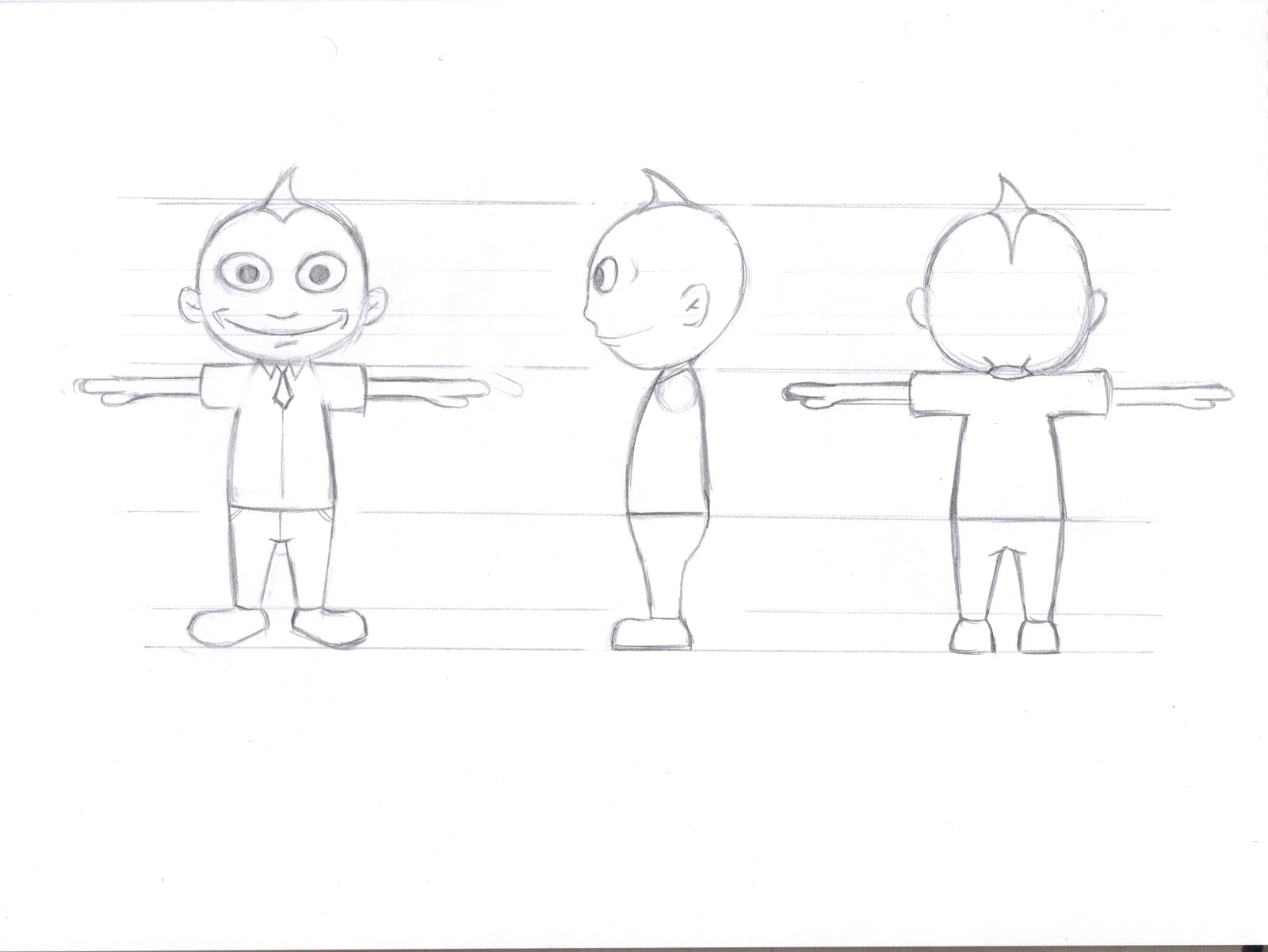 Shuhel Ahmed 3rd Year Blog: Final Character design of Little Man