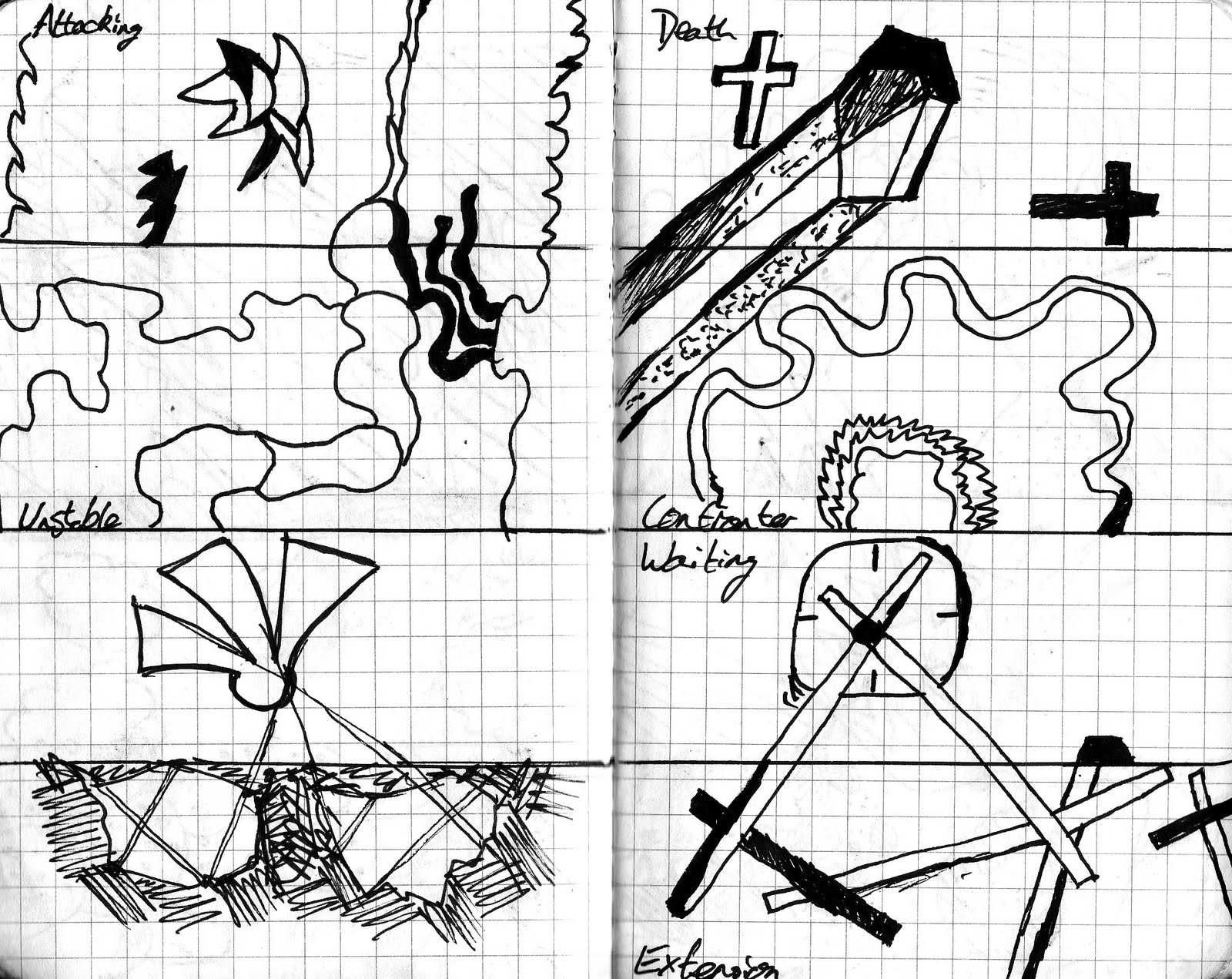 Christof's Arch Blog: Above and Below Ground Sketches