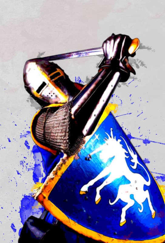 Dante's Inferno - CMDante's Blog: Knight - Photoshop Effort