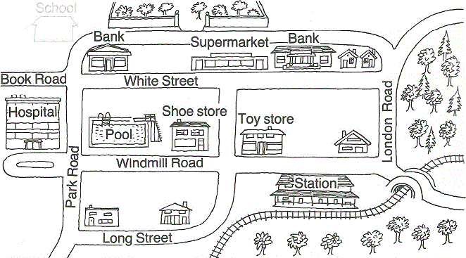 Travelling around the city: Draw in these buildings!