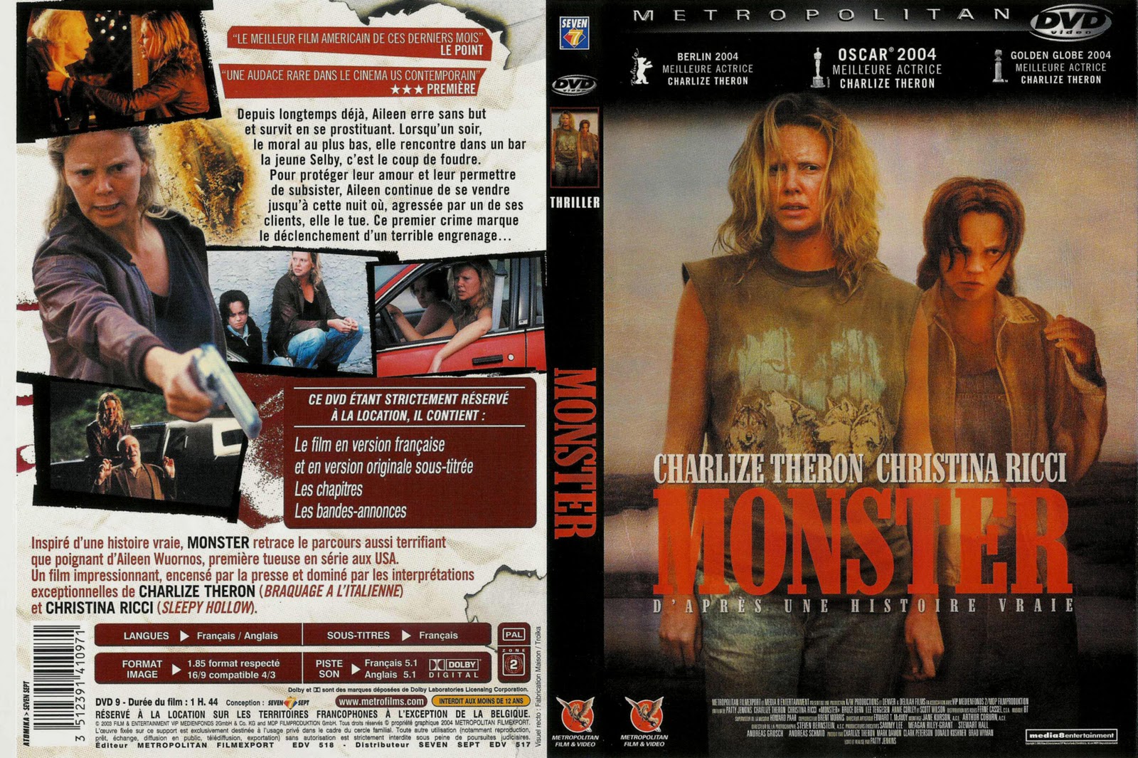 MA DVDTHEQUE DOM: MONSTER - 2003