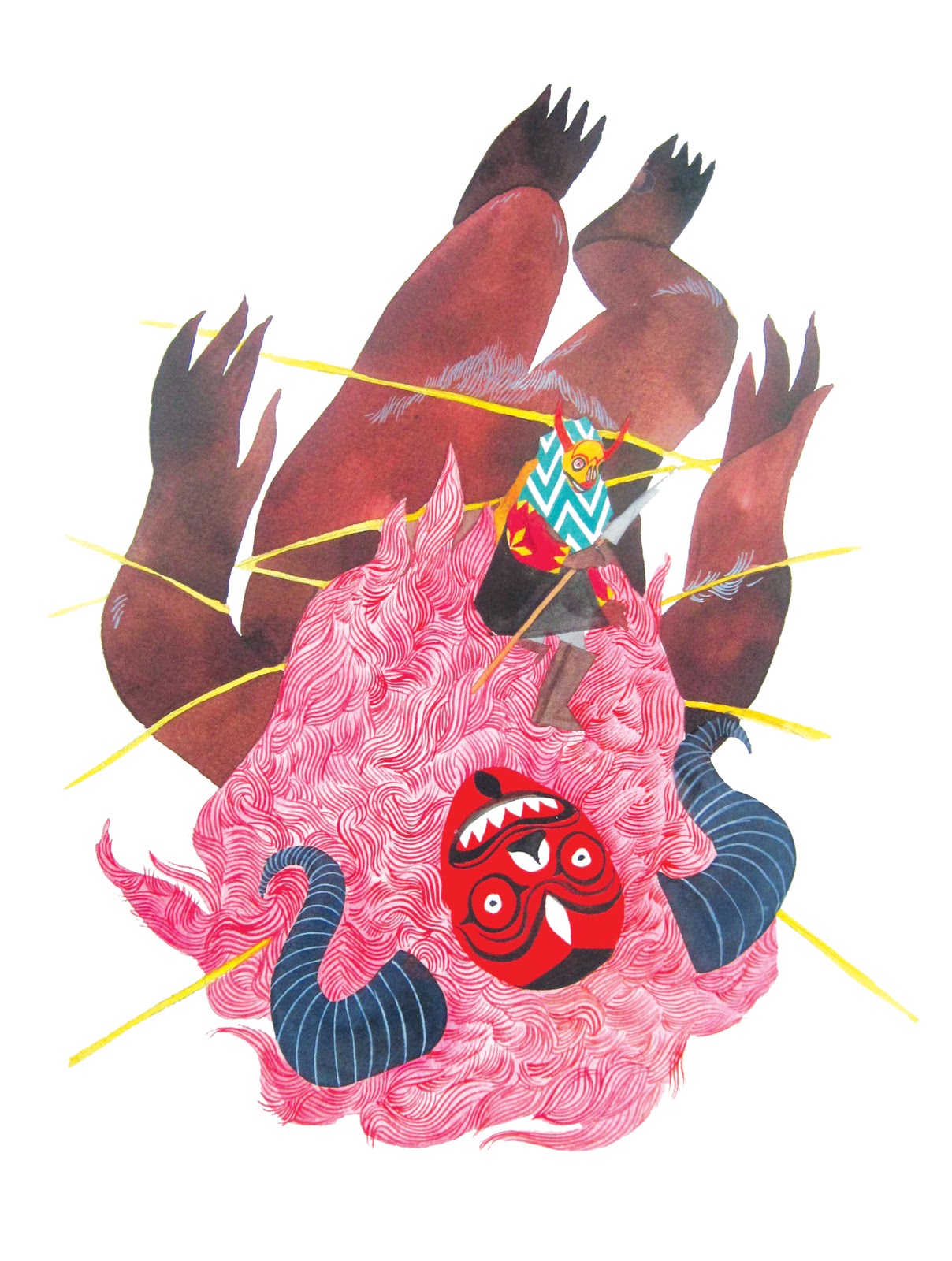 Poulet Poulet: Folk Art by Stacey Rozich