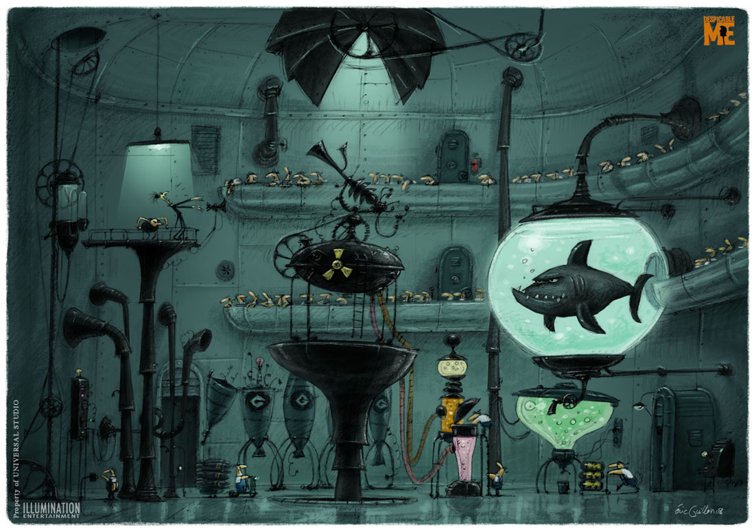 eric guillon: Gru'house