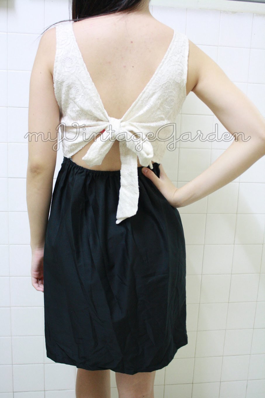 *We Dress You Up*: # 202: Back Ribbon Lace Dress