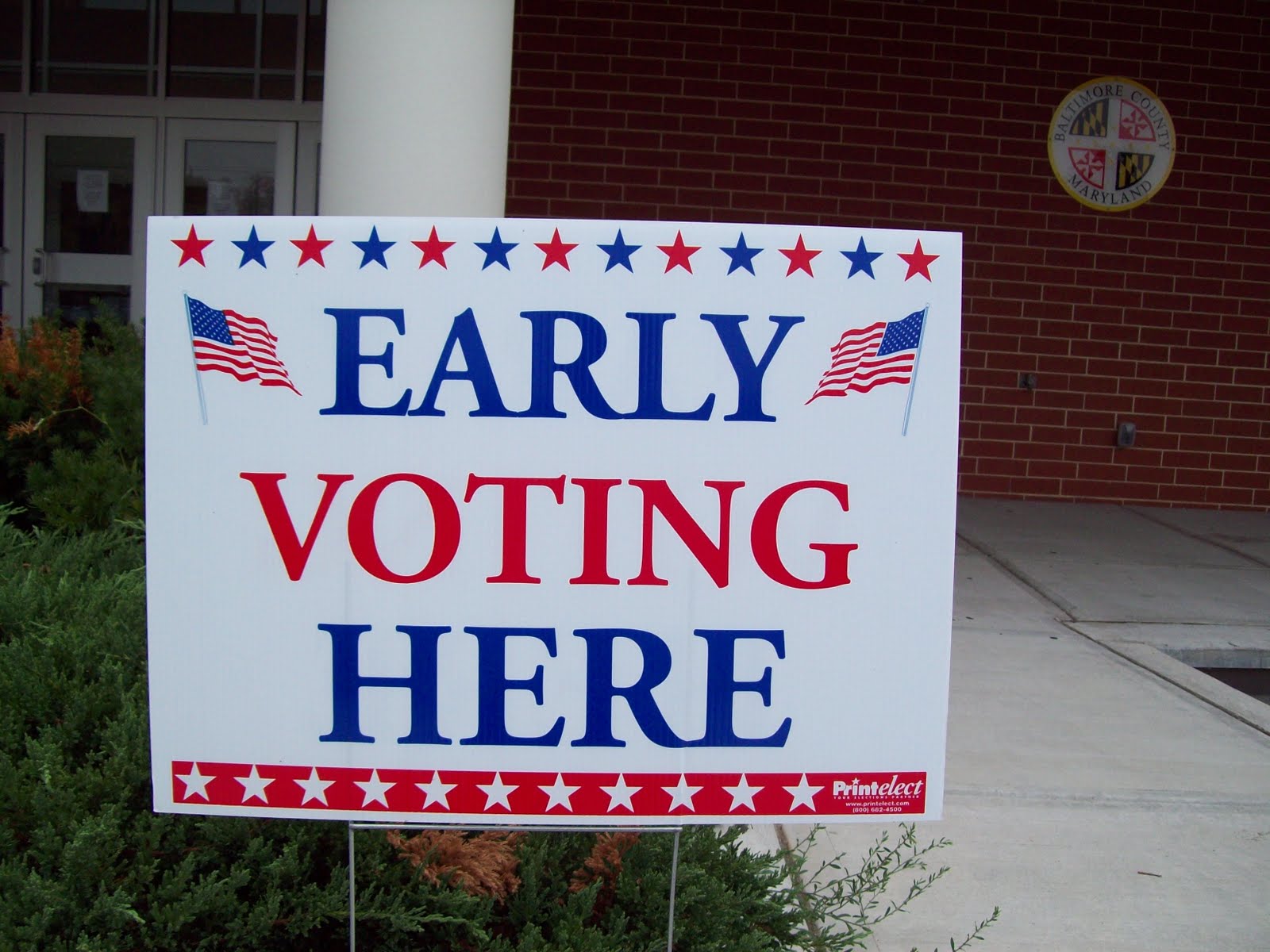 Reporterroblang: Early Voting At Midpoint | WBAL Radio 1090 AM