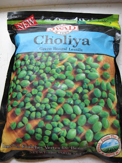 Exotic Eating: Choliya - Green Bengal Lentils