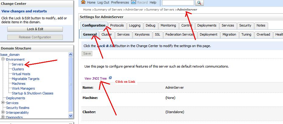 I am not rude: How to view JNDI Tree and class