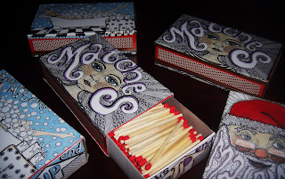 Penny Lane Ink: "Funky Match Boxes"