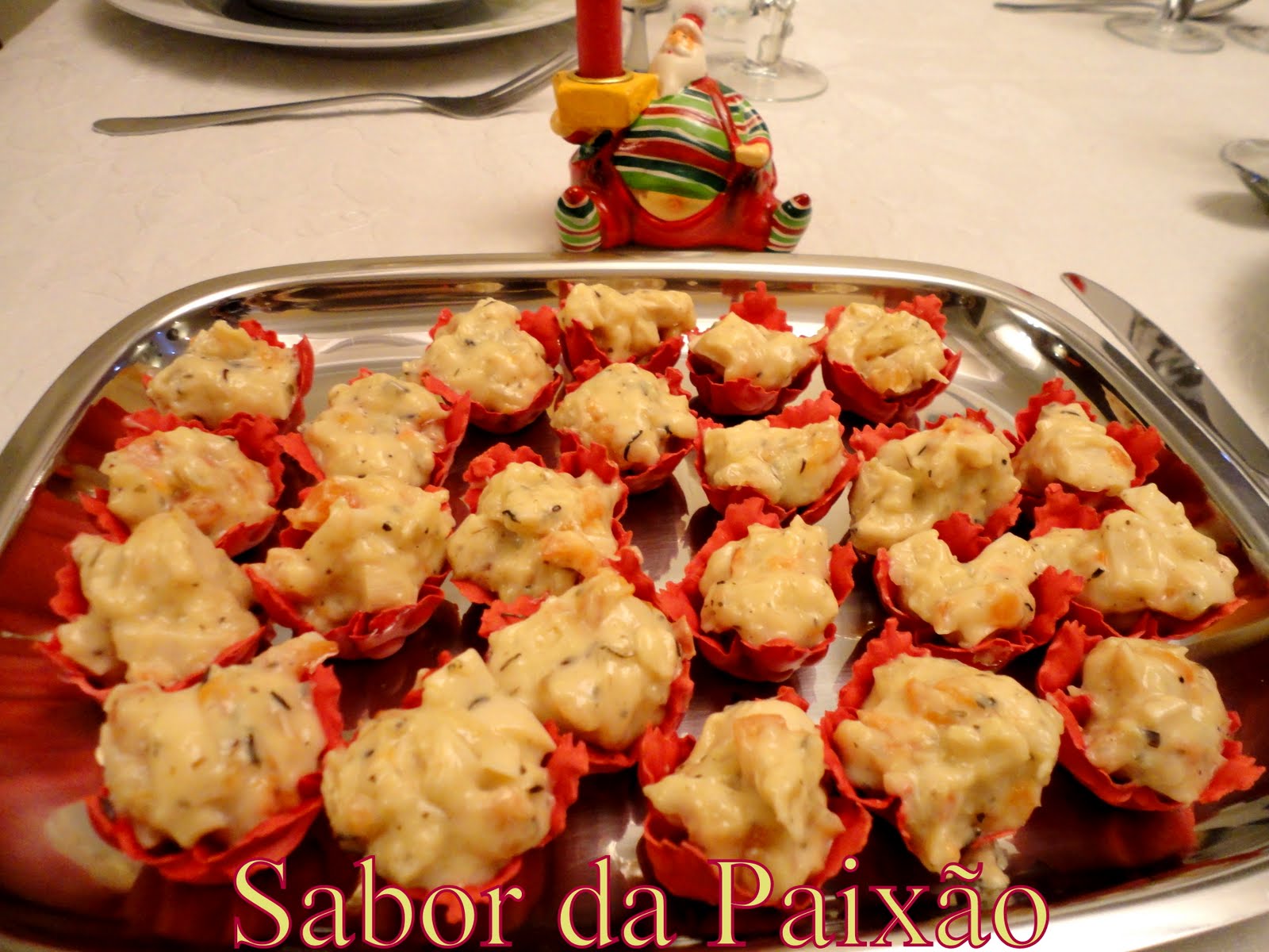 Sabor da Paixão: Canapés de Creme de Palmito