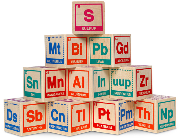 Randomnies: Periodic Table Building Blocks for Geek Kids